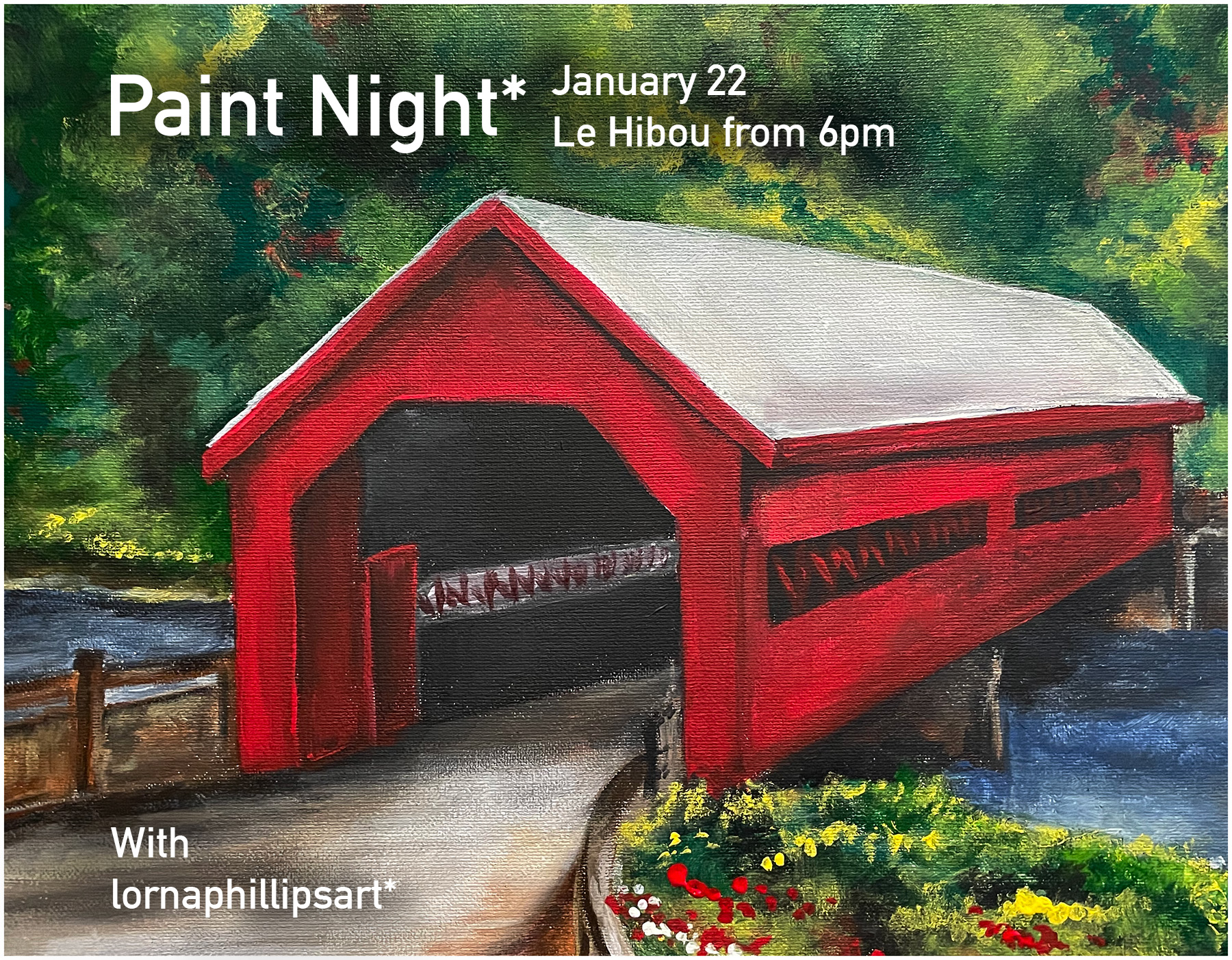 paint night* – lorna*phillips*art